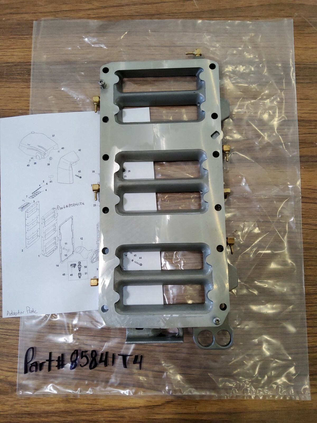 2011 Mercury Optimax Pro XS 250 Reed Valve Adaptor Plate | eBay