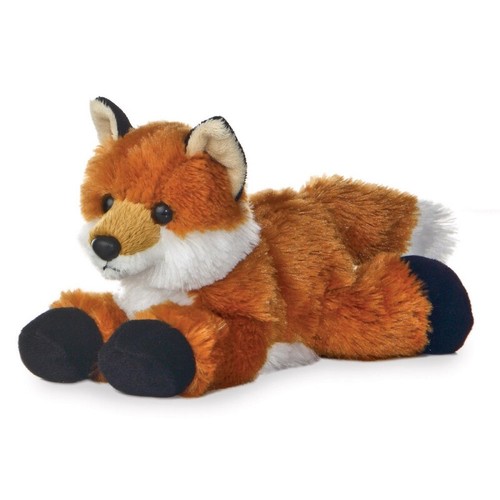 NEW AURORA 20cm FLOPSIES PLUSH RED FOX CUDDLY SOFT TOY TEDDY - 12745 ...