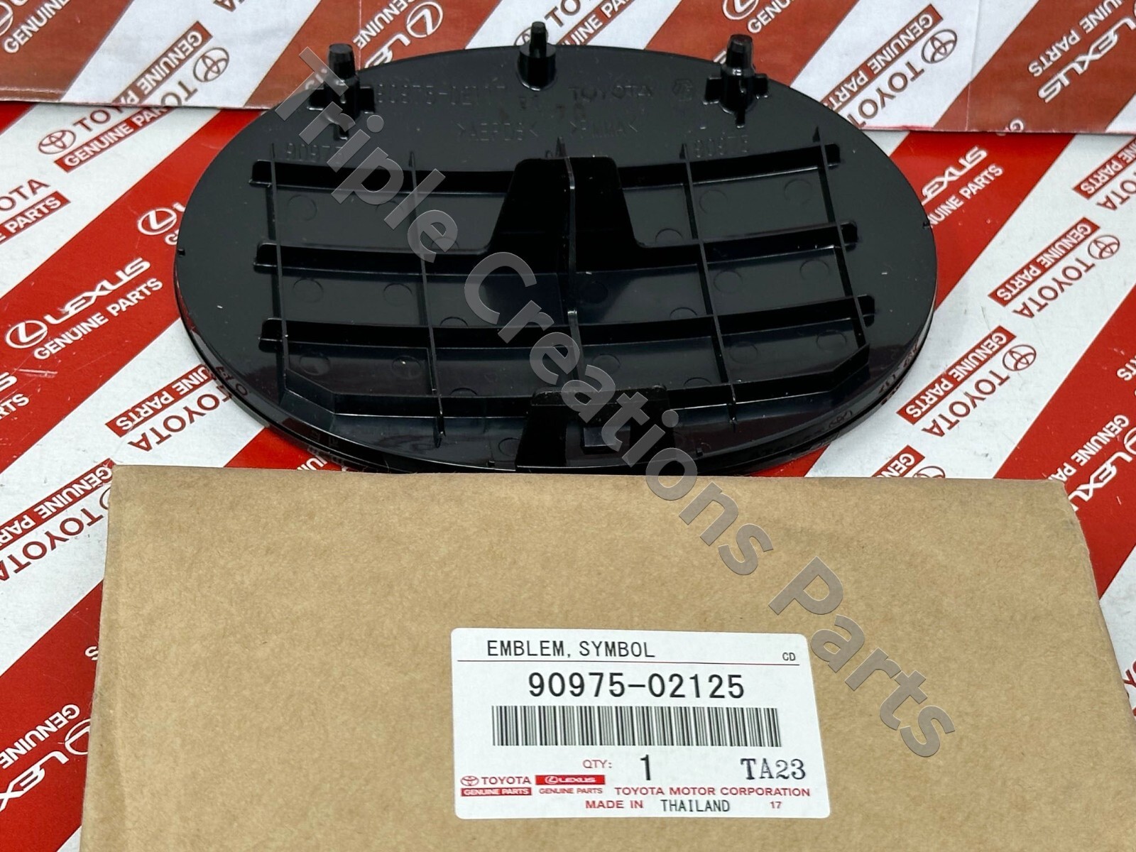 Genuine 9097502125 Lexus Front Grille Emblem 90975-02125 OEM | eBay
