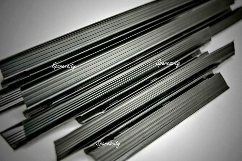 HOLDEN COMMODORE SCUFF PLATE SET VB VC VH VK VL FRONT & REAR DOOR BLACK ...