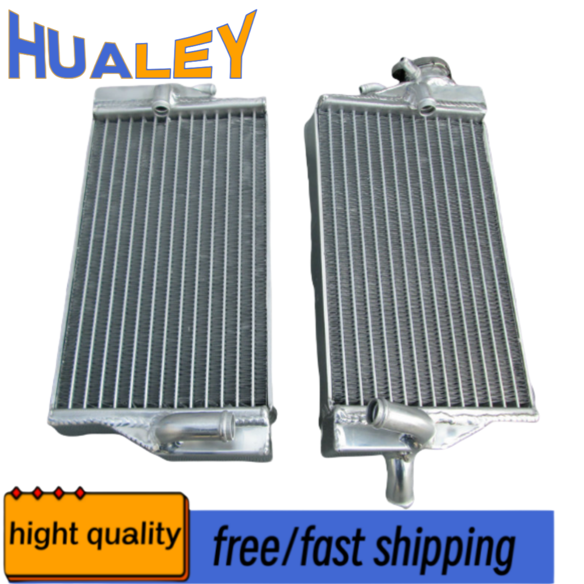 Radiator+RED HOSE FIT 2002 2003 04 Honda CR125R CR 125R CR 125 R Racing ...