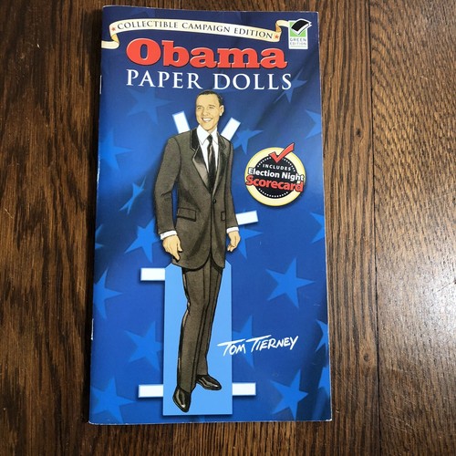 OBAMA PAPER DOLLS Tom Tierney Campaign Edition 2008 | eBay