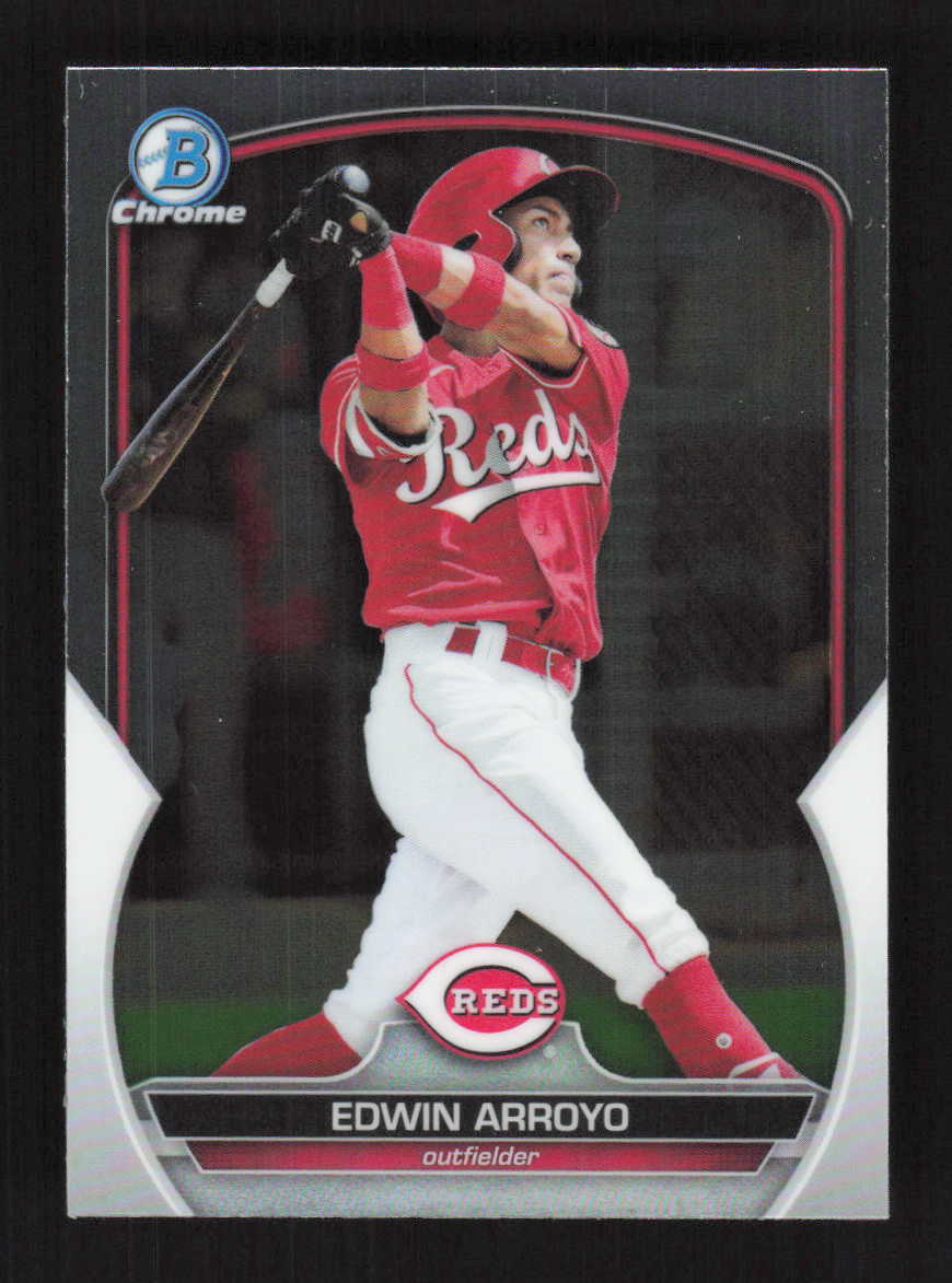 Edwin Arroyo 2023 Bowman Chrome Prospects Cincinnati Reds #BCP-66 | eBay