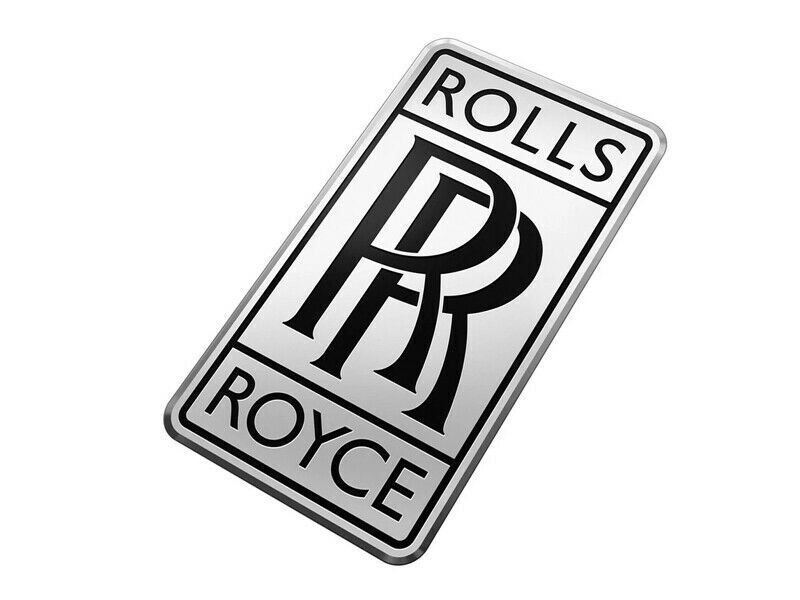 New Vintage Rolls Royce Silver Black Color Car Radiator Big RR Logo ...