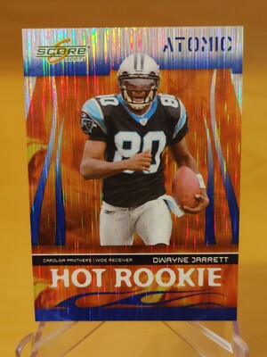 Dwayne Jarrett 2007 Score Atomic Shimmer Hot Rookie #HR-9 - Carolina ...