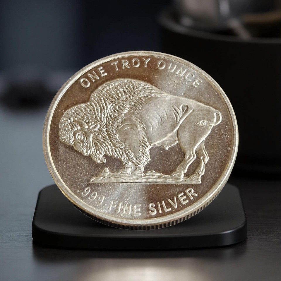 1 Troy Ounce .999 Fine Silver Buffalo Round /Indian Head/Liberty Coin ...