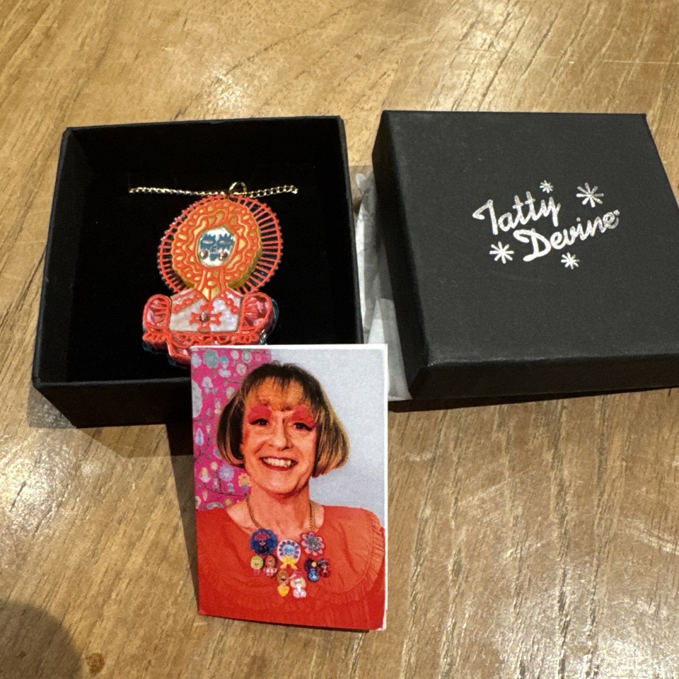 Tatty Devine Grayson Perry Pendant Necklace Delusions of Grandeur ...