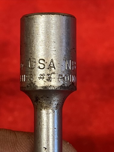 VINTAGE NEW BRITAIN NB-103 3/8" DRIVE PHILLIPS SOCKET BIT - USA (tb1.3 ...