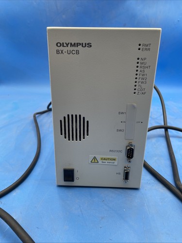 OLYMPUS BX-UCB SN 4M21318, MOTORIZED MICROSCOPE CONTROLLER 100-120/220 ...