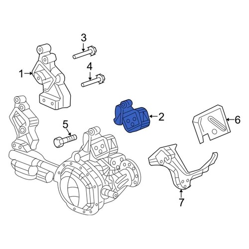For Ram 1500 Classic 2019-2024 Ram 68044127AD Left Engine Mount | eBay