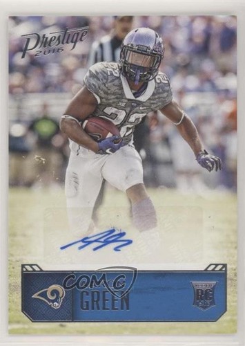 2016 Panini Prestige Rookie Signatures Aaron Green #AG Auto RC | eBay