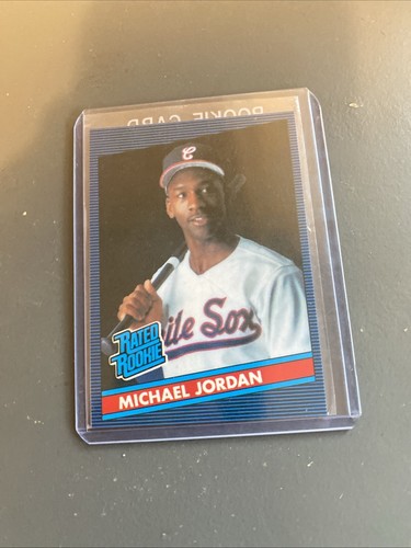 Michael Jordan Rated Rookie Baseball Card 🔥🔥🔥 | eBay