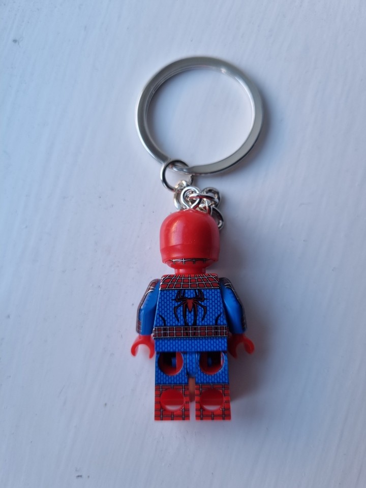 Lego Spider-Man Sam Raimi Tobey Maguire Minifigure Keychain Gift | eBay UK