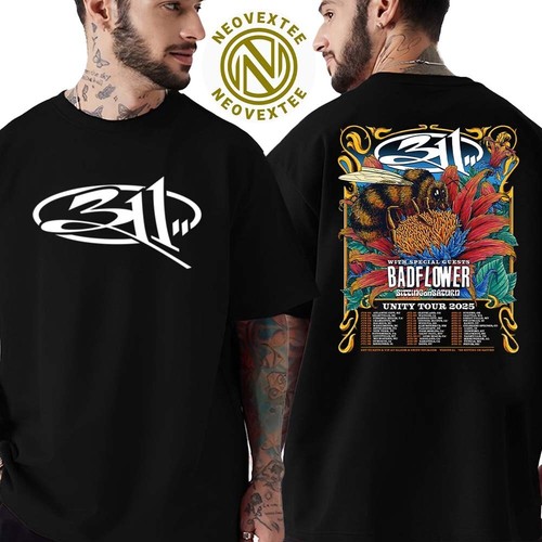 311 Spring Tour 2025 Fan Gifts Two Sides T-Shirt | eBay