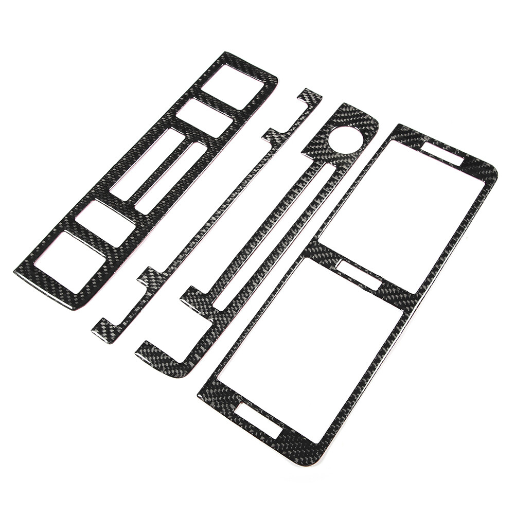 Car Carbon Fiber Center Control Trim Frame Kit For E46 M3 1998-2005 | eBay