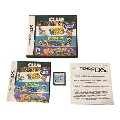 CLUE/MOUSE TRAP/PERFECTION/ AGGRAVATION NINTENDO DS GAME 3DS 2DS LITE ...