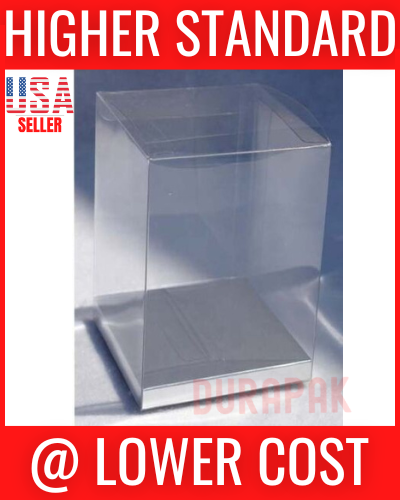 12 PCS 4x3x2-3/4" Plastic Mini Box Party Wedding Favor w/ Silver Card ...