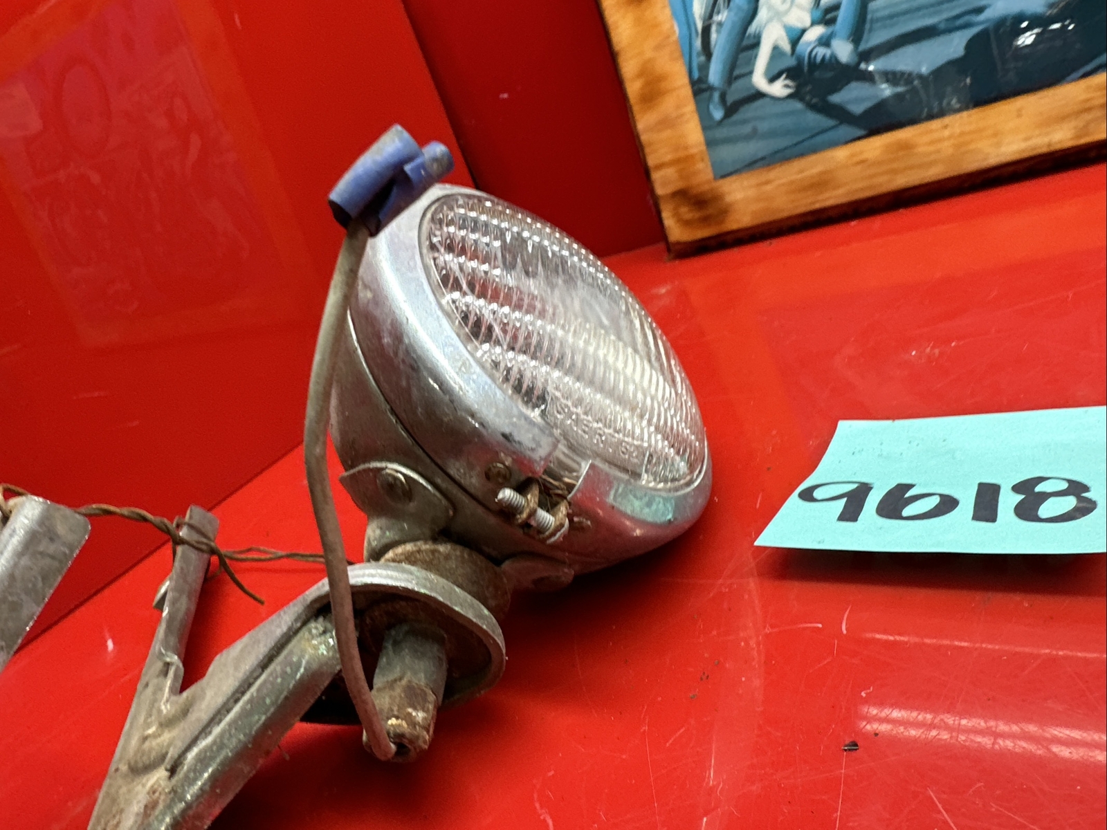 Harley Guide Spot Light Lamp Shovelhead Panhead Pair Chrome Vintage For ...