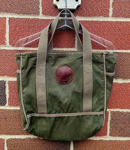 Duluth Pack 5 Liter Green And Brown Tote Bag Short Handles Canvas Carry ...