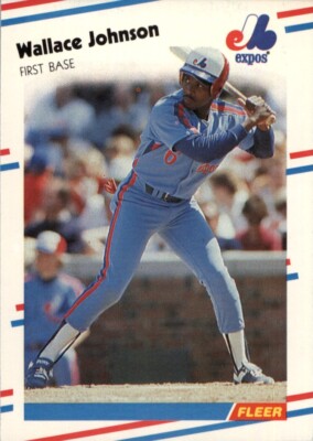 1988 Fleer MLB Wallace Johnson #186 | eBay