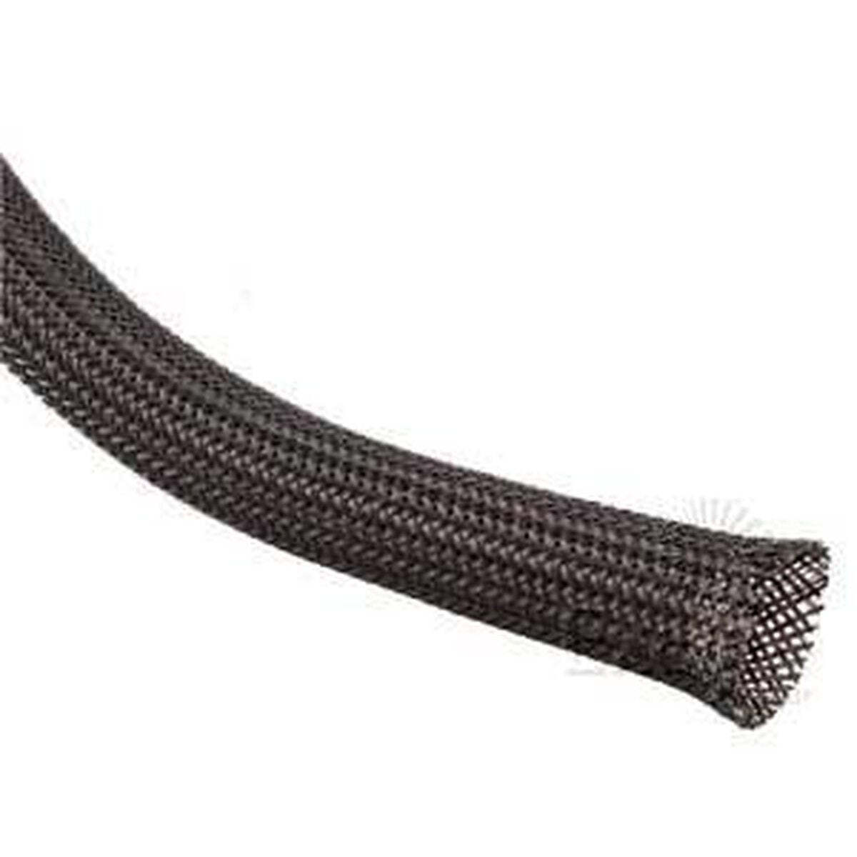 Techflex Flexible Braided Sleeving Clean Cut 6mm x 30m CCP0.25BK | eBay