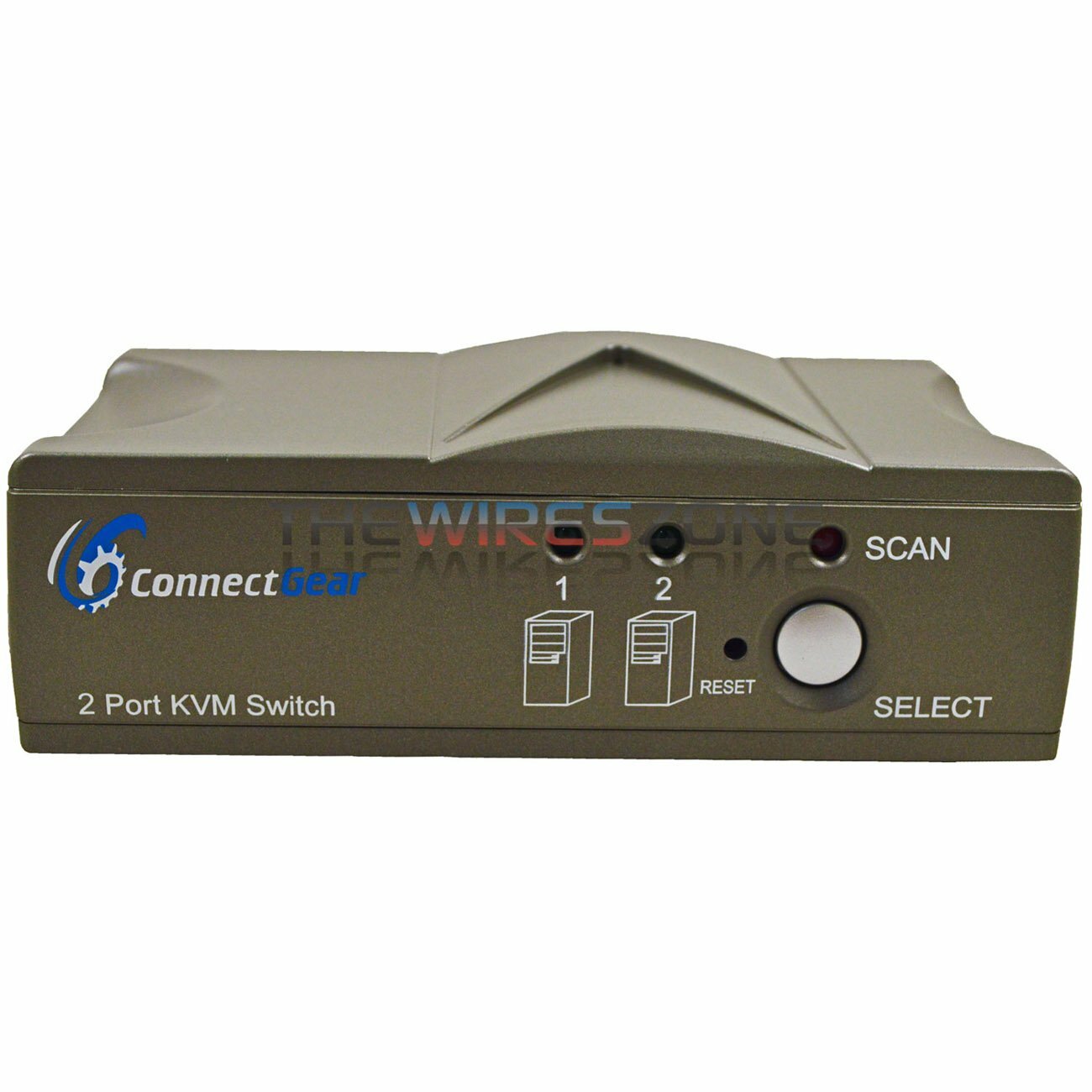 2 Port VGA Auto KVM Switch Adapter Box for Keyboard PC Video Monitor ...