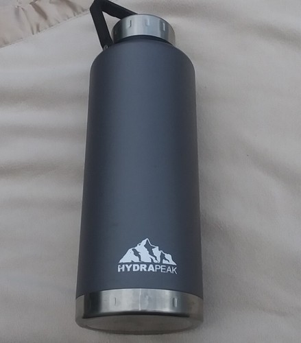HYDRAPEAK 32oz Sport Stainless Insulated Water Bottle NEW Gray | eBay