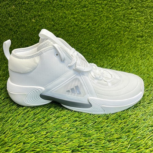 Adidas Exhibit Select Mid Womens Size 11 White Basketball Running Shoes ...
