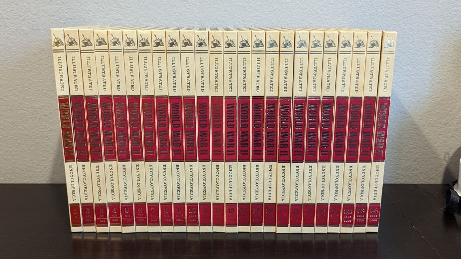 The Illustrated World War II Encyclopedia Set Of 24 | eBay
