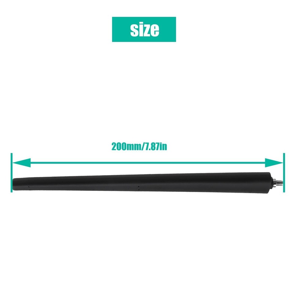 Aerial Antenna Base and Mast FLAT TYPE For Fiat 500 & 500x Abarth 2012 ...