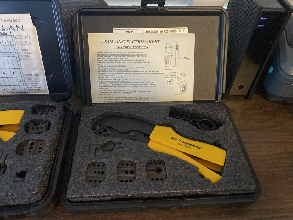 2X GC Professional Crimp Tool Kits - Crimper | eBay