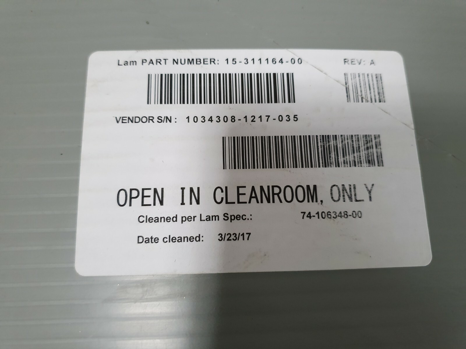 New LAM CERAMIC RING 15-311164-00 | eBay