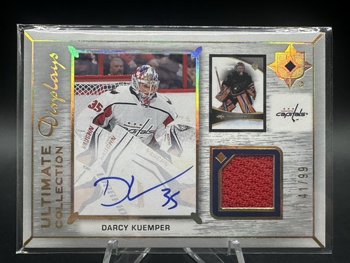 2022-23 Upper Deck Ultimate Collection - Ultimate Display Auto Jersey #UDA-DK Darcy Kuemper /99 ...