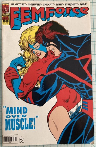 Femforce #83 VF AC Comics Bill Black Heike Bradby 1995 Stardust She-Cat | eBay