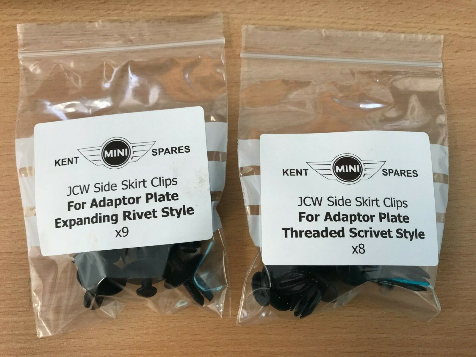 MINI Cooper S R53 JCW Aero kit Side Skirt Covers Adaptor Mount Plate ...
