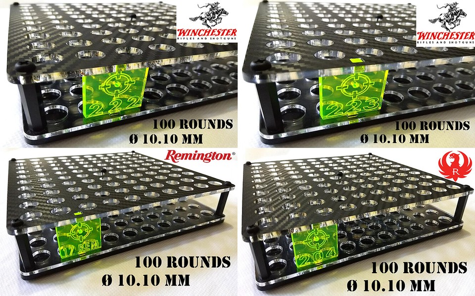 100 Rounds Professional Reloading Trays - Elite Ammunition Reloading ...