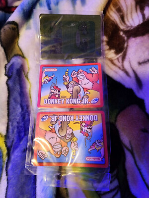 Nintendo Gameboy Advance eReader Cards - Donkey Kong Jr + Game & Watch ...