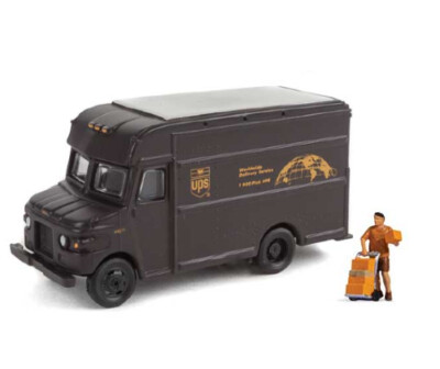 Walthers SceneMaster (Preiser) 1/87 HO Scale UPS DELIVERY TRUCK ...