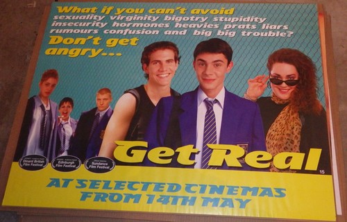 MOVIE POSTER~Get Real 1998 Ben Silverstone Brad Gorton 30x40" British ...