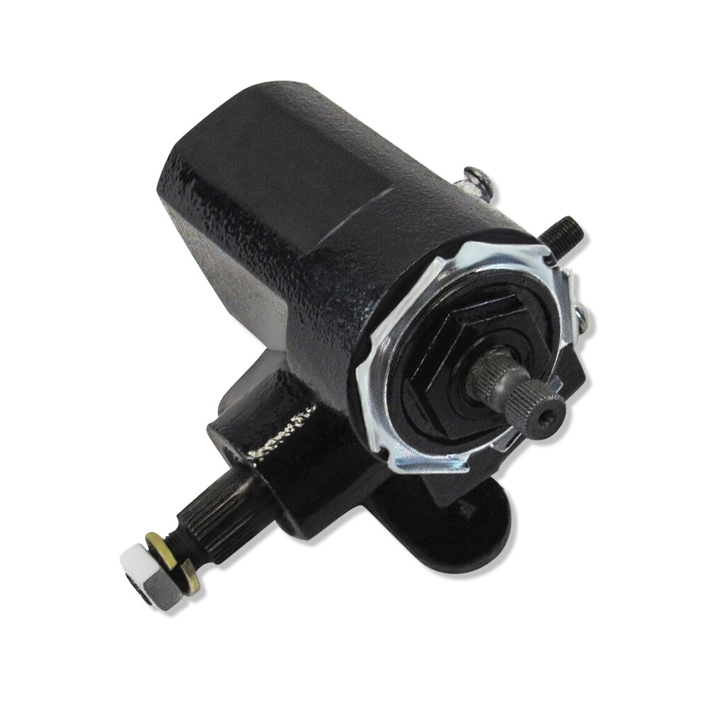 Universal Reverse Corvair Steering Box 20:1 Ratio 3 Holes Black Hot ...