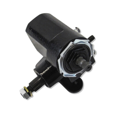 Universal Reverse Corvair Steering Box 20:1 Ratio 3 Holes Black Hot ...