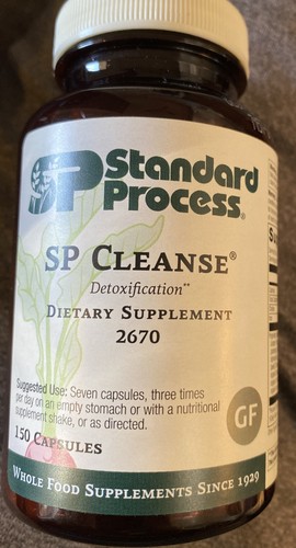 Standard Process SP Cleanse 150 Capsules New Ex 6/26 | eBay