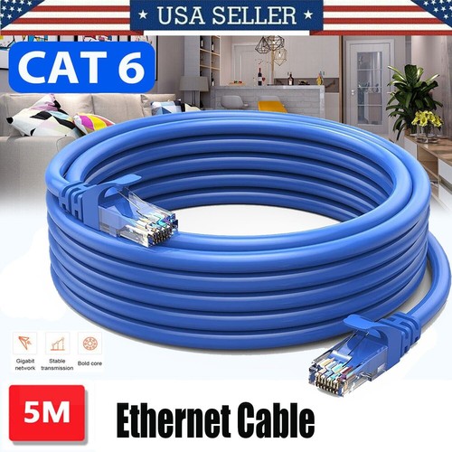 5-Meter Cat6 Ethernet LAN Network Cable For Modem, hubs, switches ...