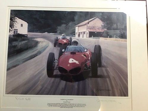 Automobilia/AMERICAN CHAMPION-SIGNED PHIL HILL/GRAHAM TURNER ...