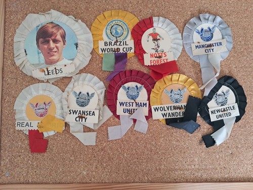 Vintage Leeds, Newcastle, Forest Etc 1970s Football Rosettes | eBay UK