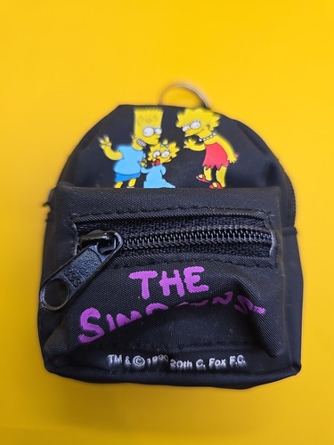The Simpsons 1990 Mini Backpack Rucksack Retro Vintage | eBay