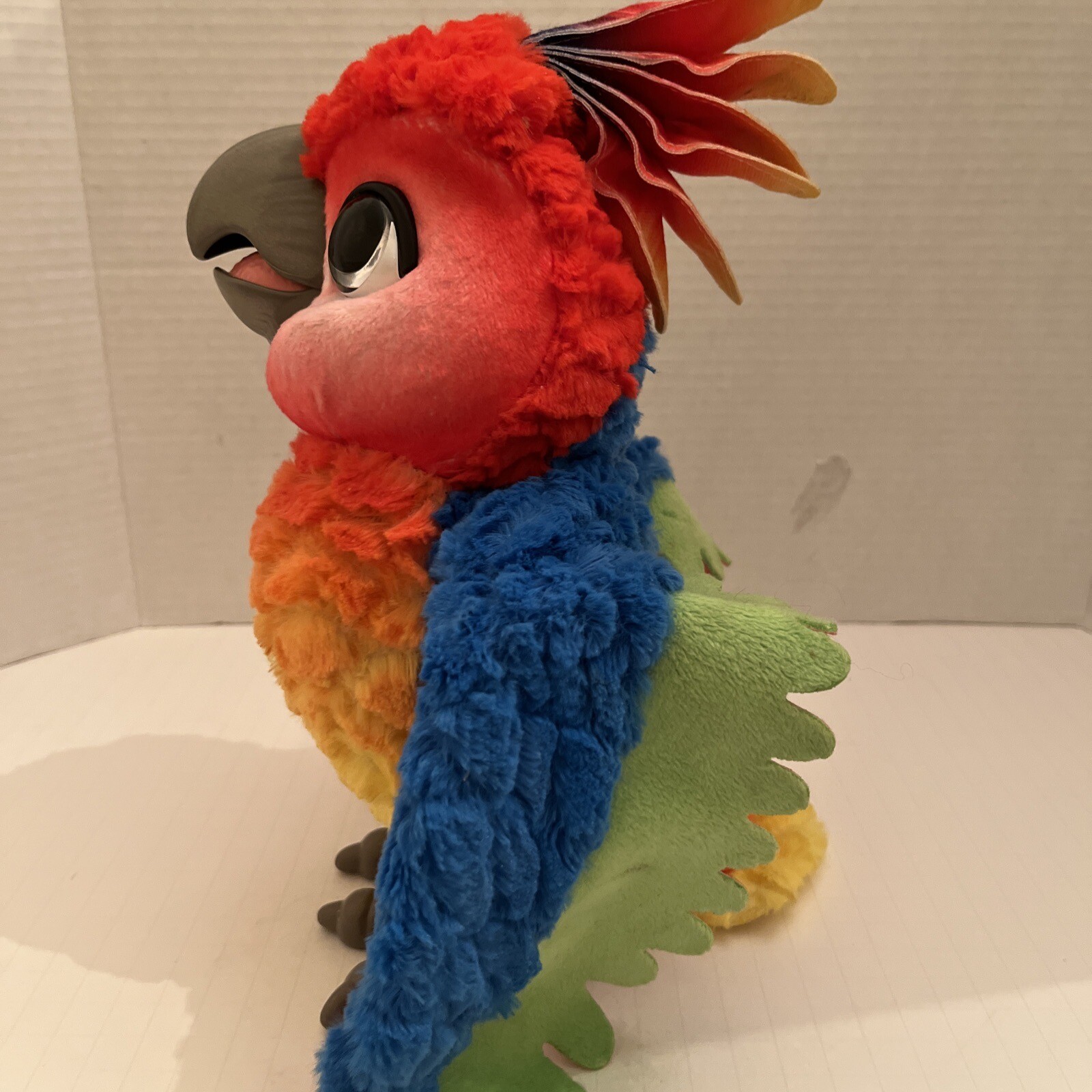 FurReal Friends Rock-A-Too Interactive Talking Parrot Show Bird Plush ...
