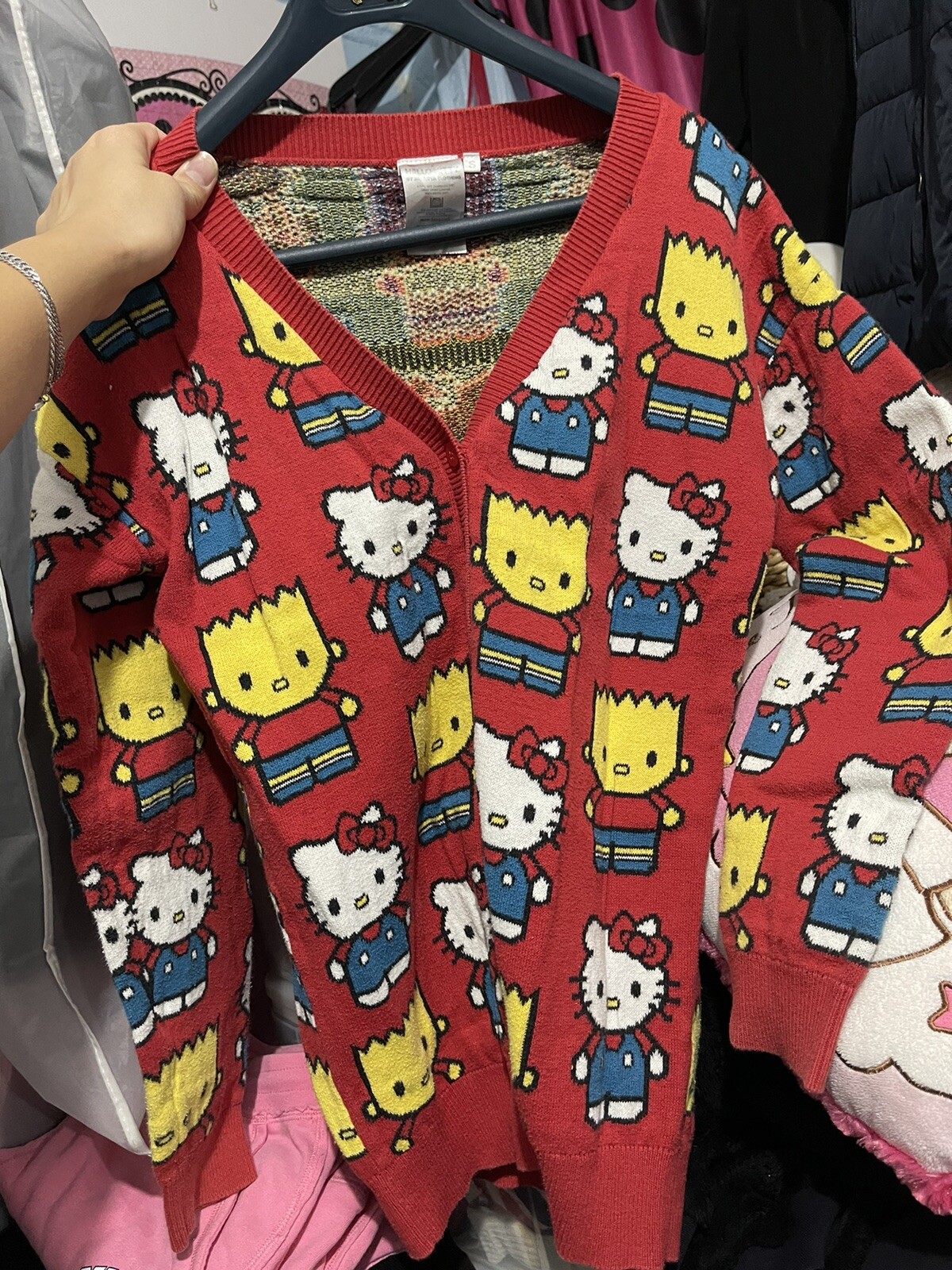 japanla hello kitty the simpsons sweater - Gem