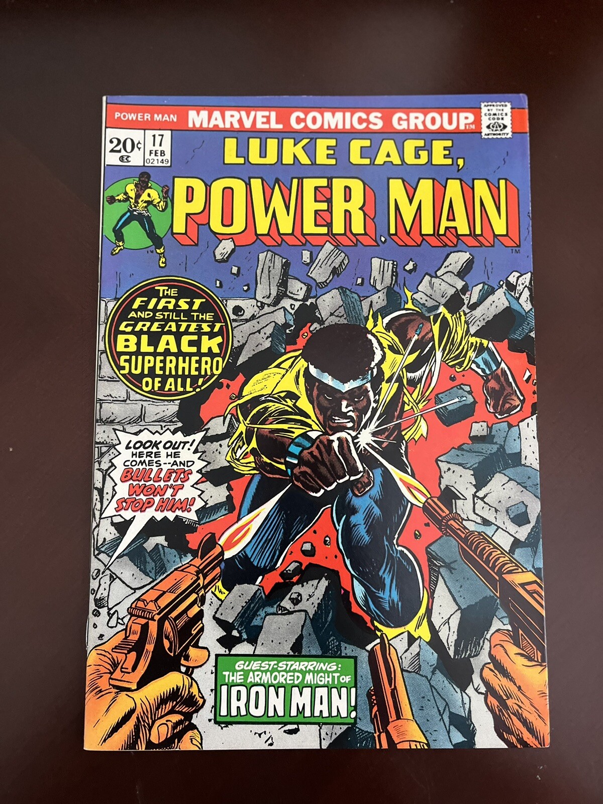 Luke Cage Powerman 17, 1974, High Grade! | eBay