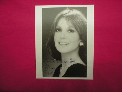 VINTAGE HAND SIGNED & PERSONALIZED MARLO THOMAS PHOTO 8X10 | eBay
